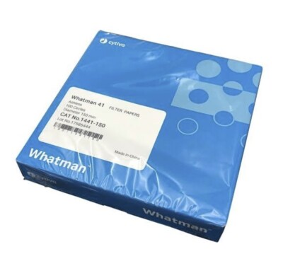 Whatman 1441-150 41 Ashless Quantitative Filter Paper, 20-25um, 15cm ...