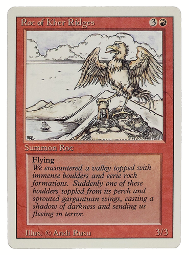 Roc Of Kher Ridges Magic The Gathering MTG Card Revised LP | eBay