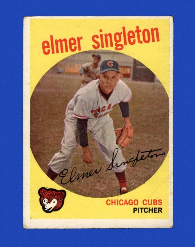 1959 Topps Set-Break #548 Elmer Singleton VG-VGEX (crease) *GMCARDS* | eBay