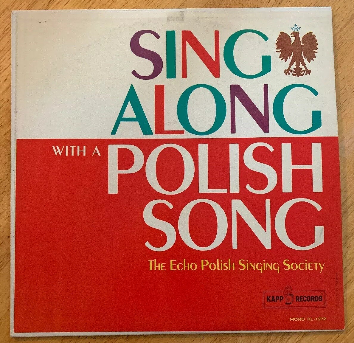 Sing Along With A Polish Song - The Echo Polish Singing Society Vinyl ...