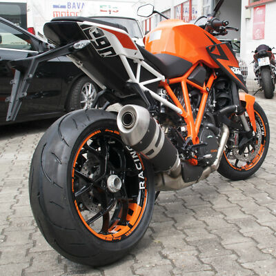 Wheel Rim Stripes for KTM SuperDuke SD 1290 R SDR Decal Supermoto Tape ...