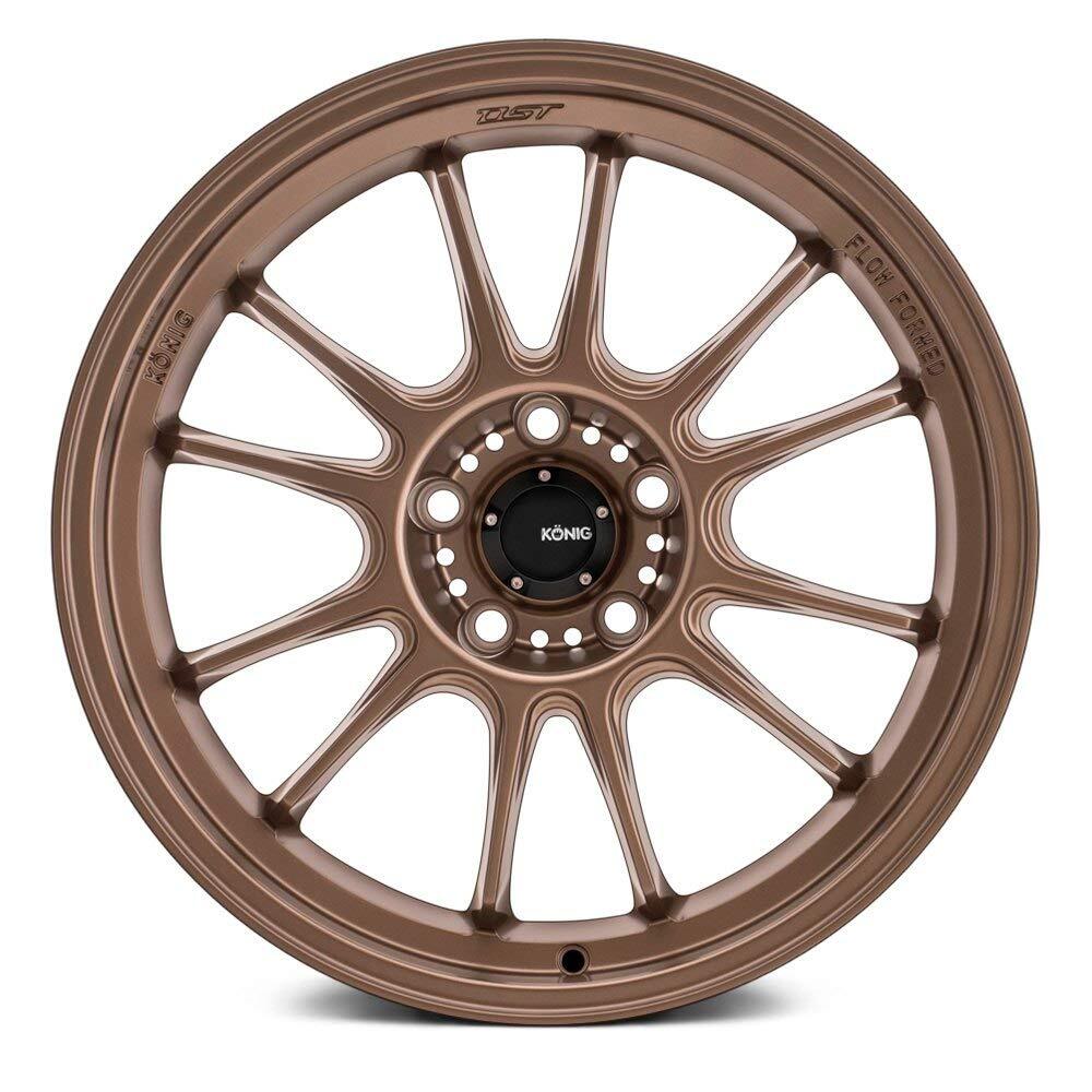 Konig Hypergram 18x8.5 5x112 ET43 Race Bronze Wheel | eBay