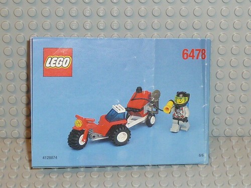 LEGO® System Instrukcja budowy 6478 Fire Fighters' Hq Zeszyt 6 ...