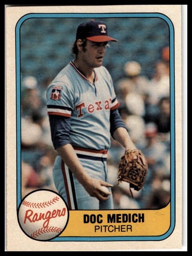 1981 Fleer #627 Doc Medich | eBay