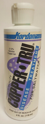 Kordon Copper Tru Marine External Parasite Treatment 4oz | eBay