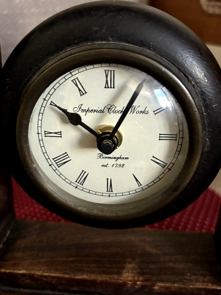 ANTIQUE - MANTEL CLOCK - IMPERIAL CLOCK WORKS - BIRMG., UK - ESTAB ...
