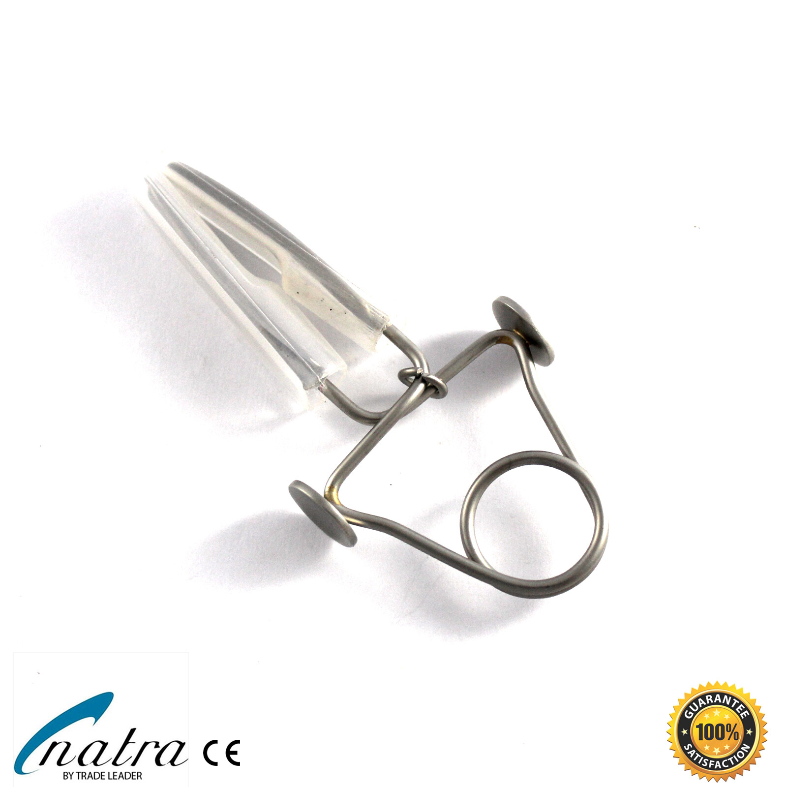 Strauss Penis Clamp male P clamp with rubber pipe grip 10.5 cm NATRA ...