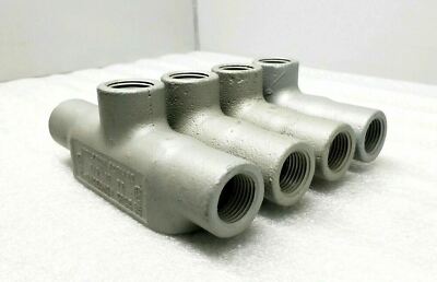 NEW APPLETON TB50-A 1/2" ALUMINUM FORM 85 T CONDUIT BODY STYLE TB LOT ...