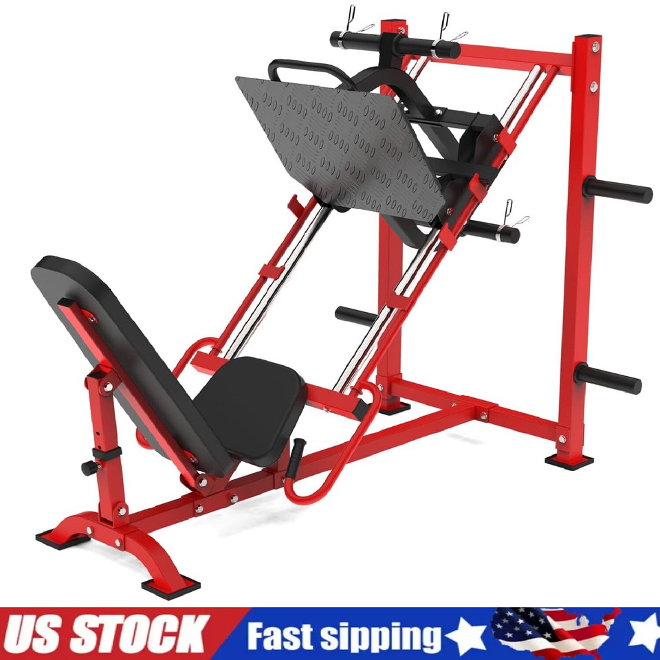 Adjustable Leg Press Squat Machines, Leg Exercise Machine for Full Body ...