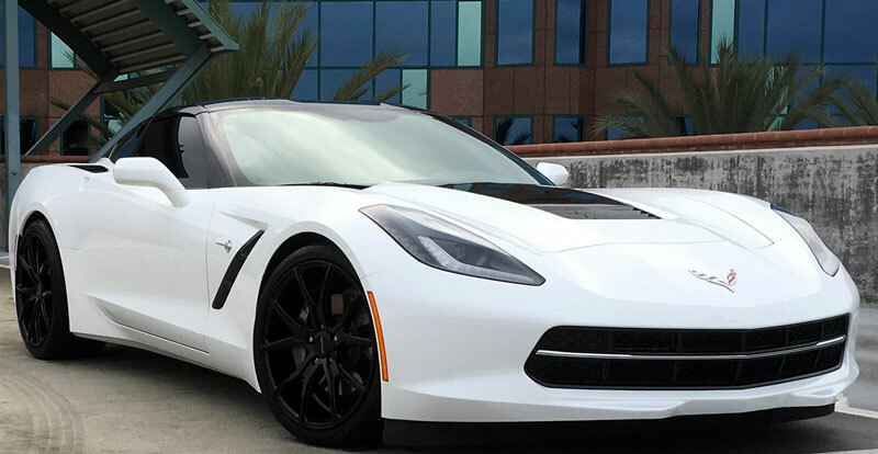 19” 20” VARRO VD01 GLOSS BLACK WHEELS CORVETTE C7 BASE Z51 STINGRAY ...