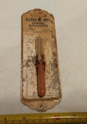 Vintage Alfred M. Roth General Merchandise Florin PA Advertising Metal ...