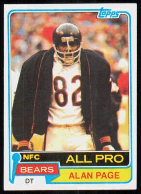 1981 Topps Alan Page Chicago Bears #160 | eBay