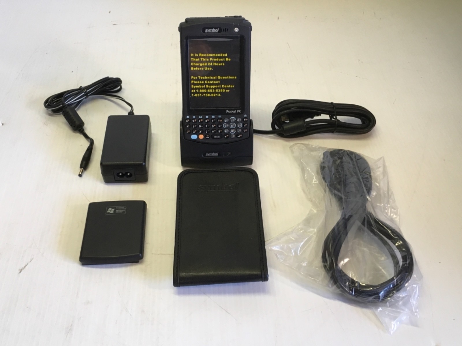 Symbol Pocket PC model #MC5040-PS0DBQEA7WR w cradle and power supply | eBay