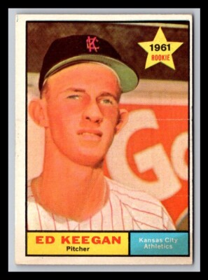 1961 Topps #248 Ed Keegan VG or Better | eBay