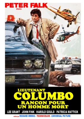 Affiche / Poster 120x160 cm "Columbo / Rançon pour un homme mort" Peter ...