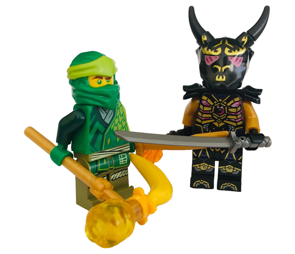Lego Lloyd Ninja Limited Edition Ninjago 2 + Overlord Crystal Emperor ...