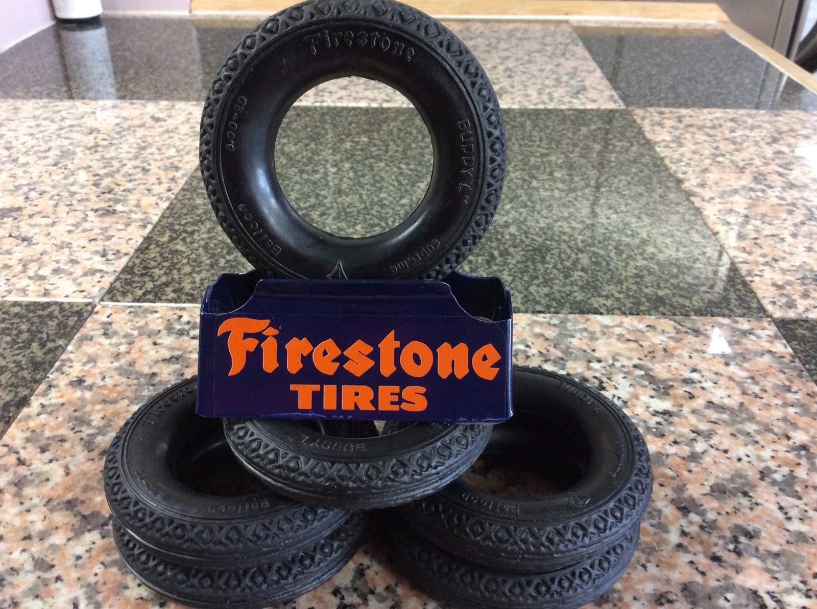 Buddy L Tires For 1930's Buddy L JR Pressed Steel Toy Trucks. Set Of 6 ...