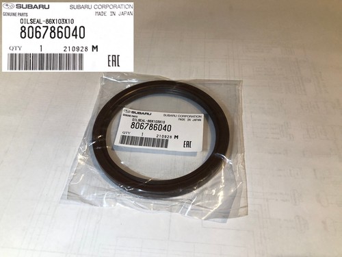Subaru Genuine Rear Main Seal EJ EZ 806786040 Impreza WRX STI Forester ...
