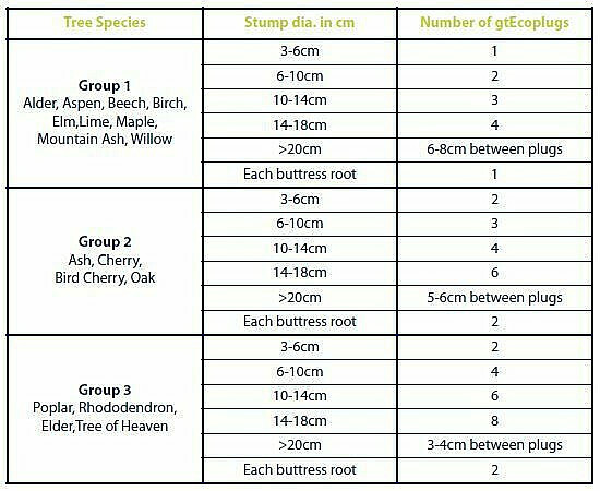 Eco Plug Max Fast & Effective Control of Tree Stump Regrowth 10 ...