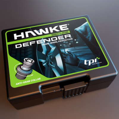 HAWKE SPARE WHEEL LOCKING WHEEL NUTS for LAND ROVER DEFENDER 130 L663 ...