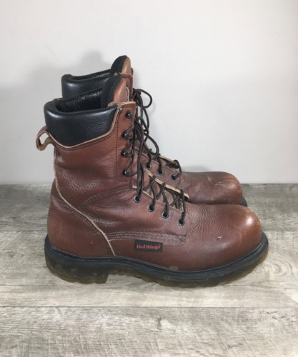 Mens Red Wing Supersole 2.0 Leather 2408 Work Steel Toe Waterproof ...