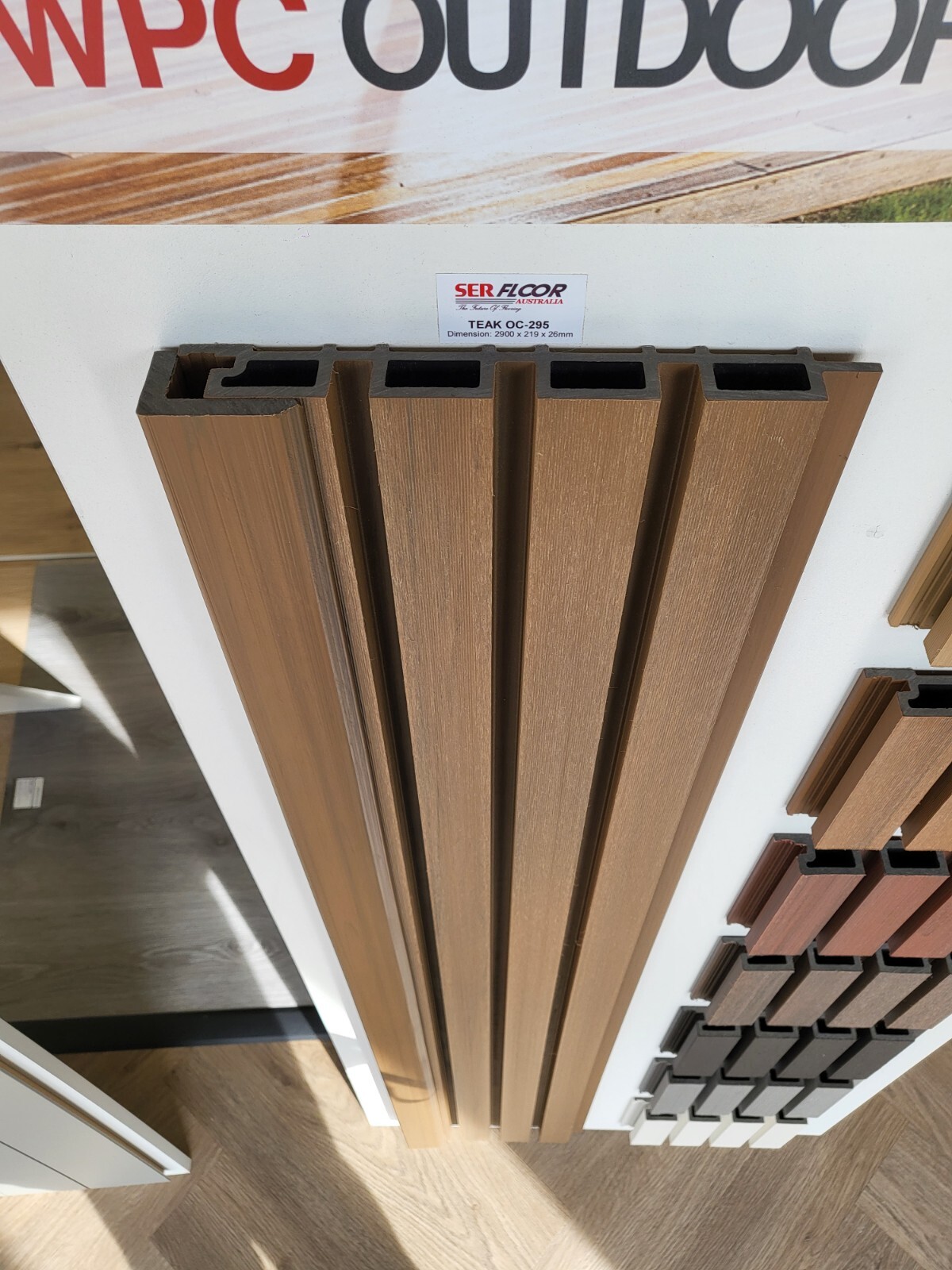 WPC Outdoor Cladding finishing trim corner starter and angle pieces | eBay