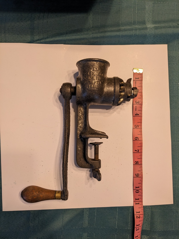*ANTIQUE* Meat Grinder / Food Chopper Universal Number 1 - Cast Iron ...