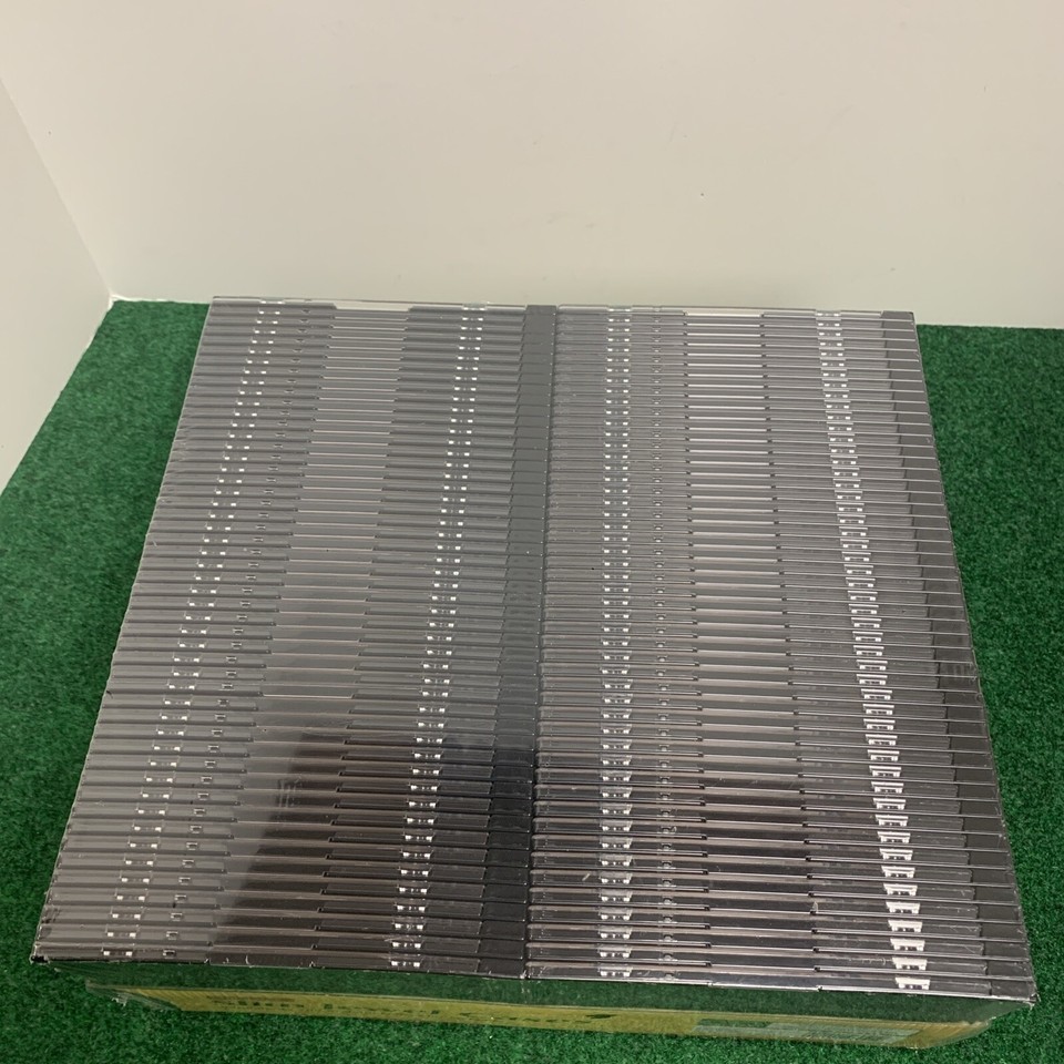 OfficeMax 100 Pack Slim CD Jewel Cases - New & Sealed - OM96041 | eBay