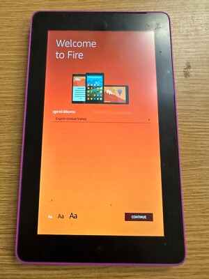 Amazon Kindle Fire SV98LN 5th Generation 8GB WiFi eBook - Purple | eBay