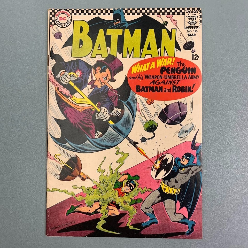 DC Comics BATMAN #190 March 1967 | eBay