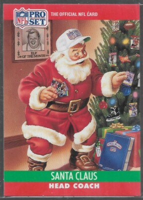 1990 Pro Set Santa Claus football card #1990 - Head Coach | eBay