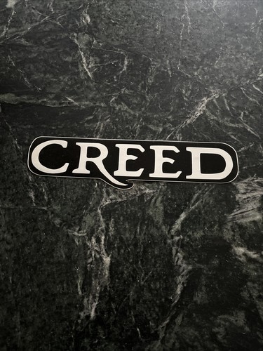 Vtg Creed Bumper STICKER COLLECTIBLE RARE 90s DECAL 11” Band Logo ...