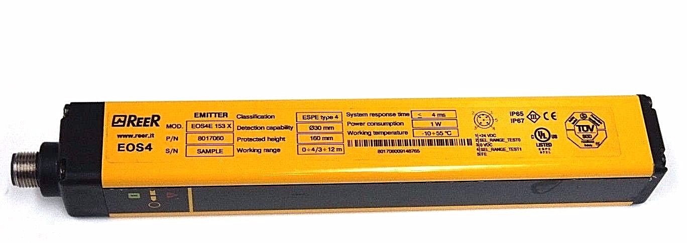 REER MOD: EOS4E 153 X EMITTER P/N: 8017060 SAFETY LIGHT CURTAIN EOS4 | eBay