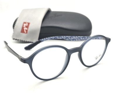 Ray-Ban Reading Glasses RB 8904 5262 50-20 145 Blue &Carbon-fiber ...