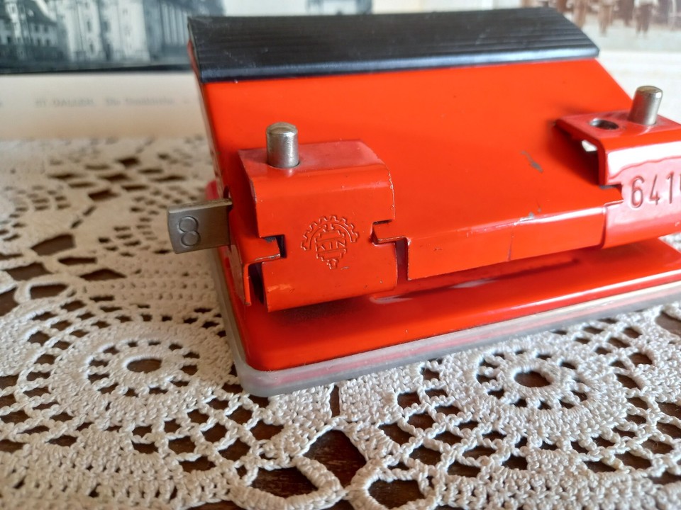 Vintage perforator, hole punch, puncher, KTN, paper punch, Vintage ...