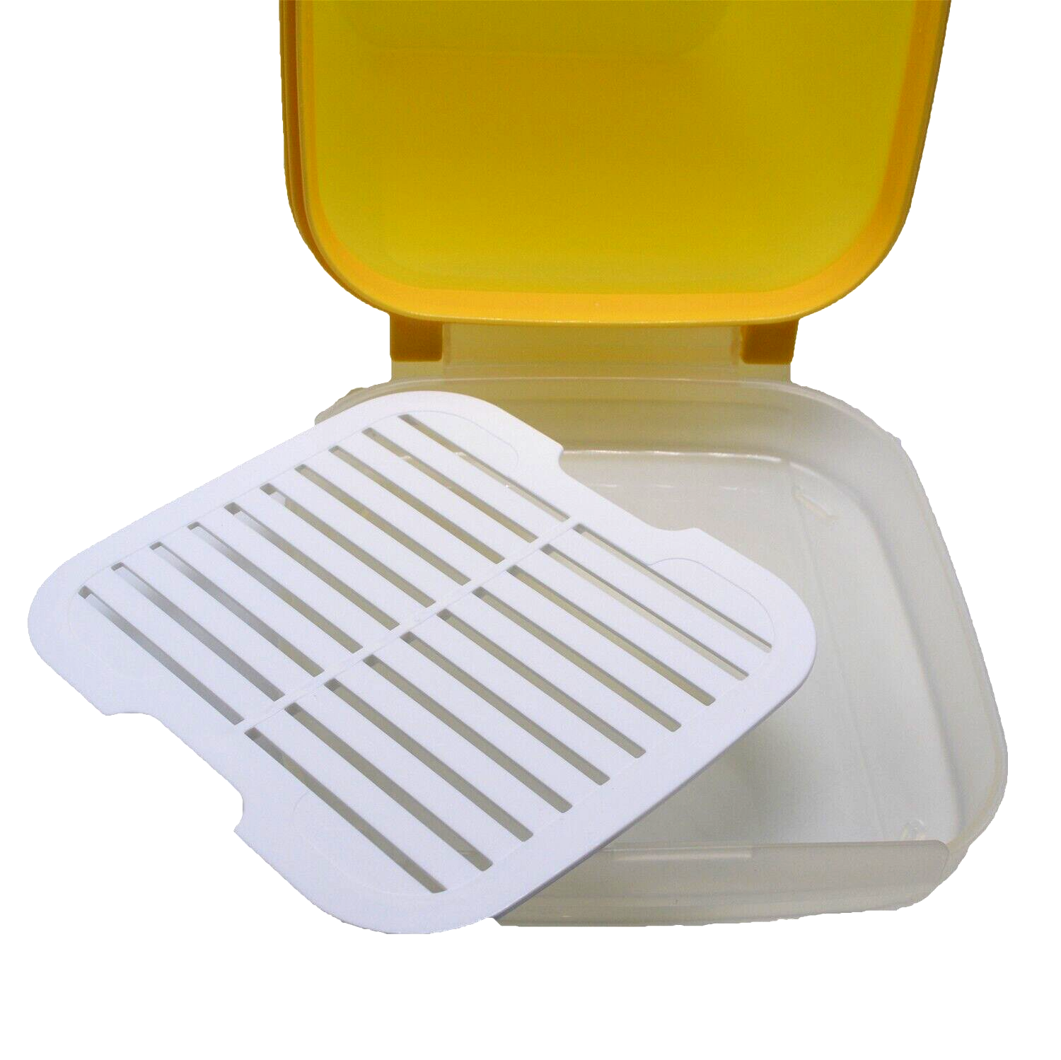 Tupperware Modular Mate #4 Bread Bakers Delight Yellow Flip Top Hinged ...