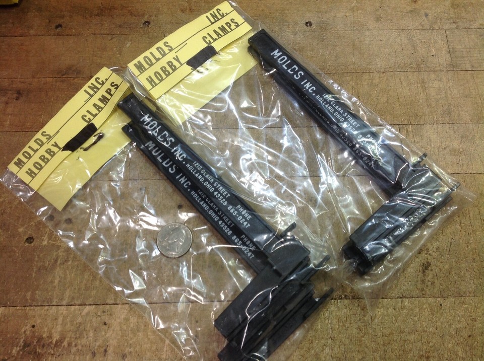4 molds inc hobby clamp project model airplane 6 inch work holding glue ...