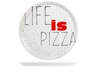6X Porcelain Plate I Love Pizza, 33Cm, Multicolor | eBay