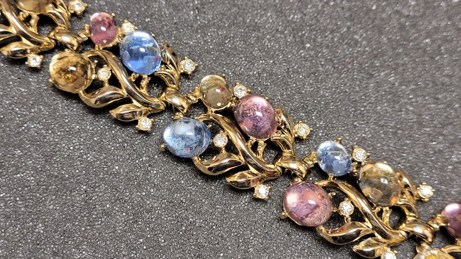 Crown Trifari Reflections Bracelet 1950s Jewels Of Fantasy - Missing Stones | eBay