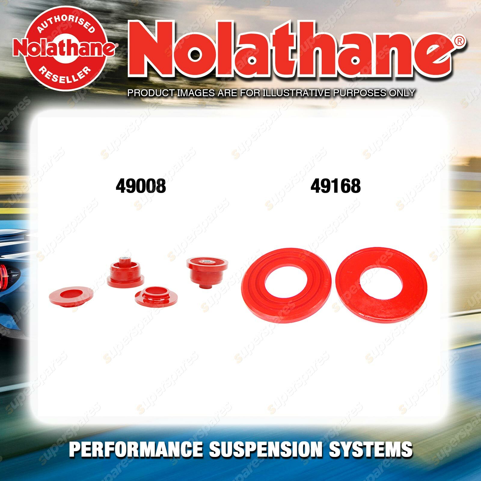 Nolathane Subframe mount bush kit for HSV SENATOR VP 8CYL 3/1992-8/1993 ...