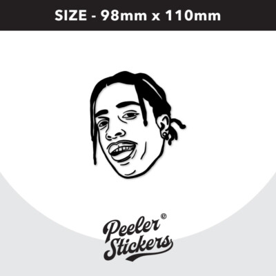 ASAP Rocky Decal Sticker, ASAP Mob Hip Hop Rap Music Sticker CD0196 | eBay