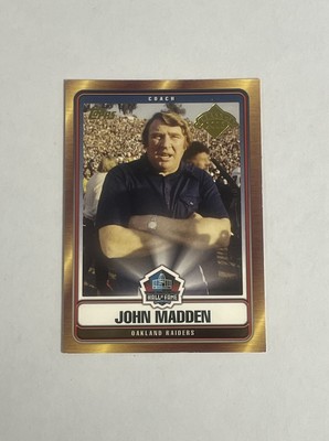 2006 Topps Football Hall of Fame John Madden #HOFT-JM | eBay