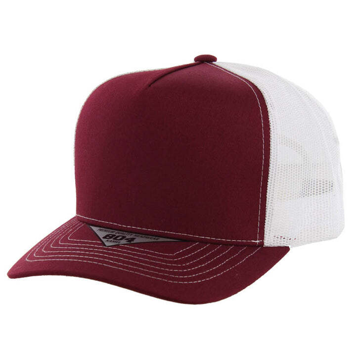 Kamel 804 5 Panel Mesh High crown slight curve trucker For Unisex ...