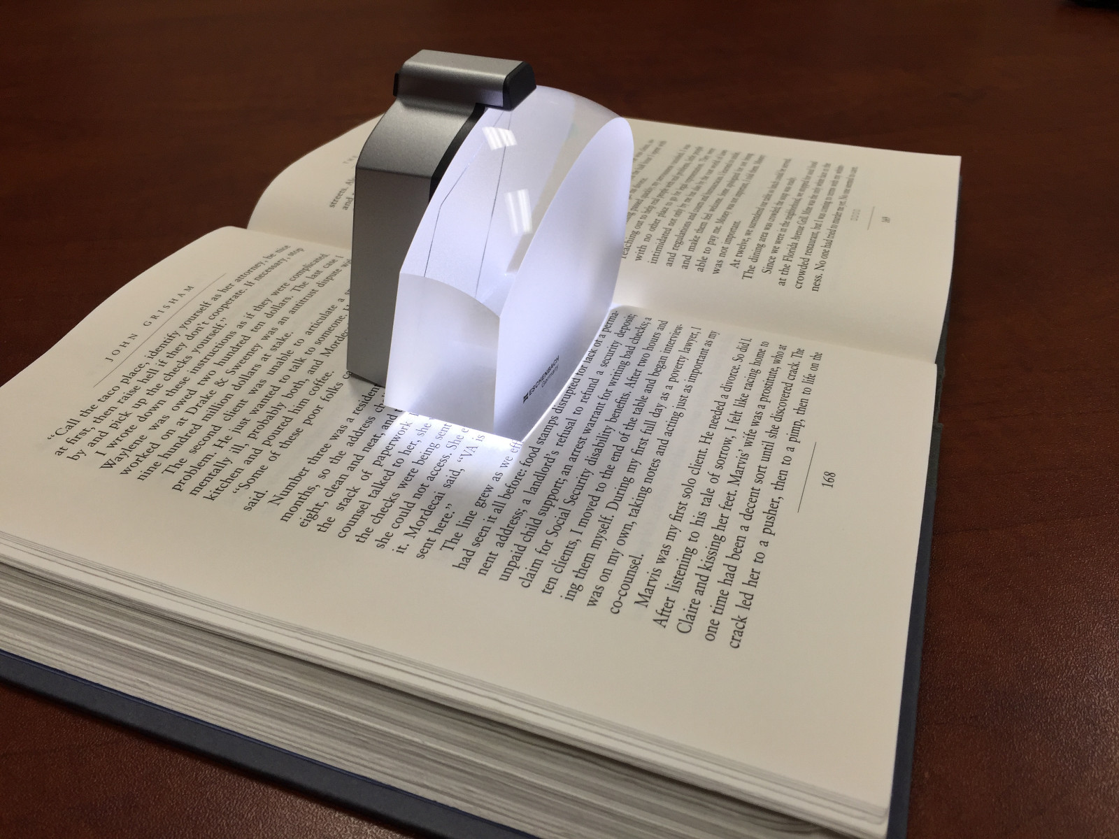 2.2x Eschenbach 1436-1 Makrolux Bright Field Stand Magnifier Lighted ...