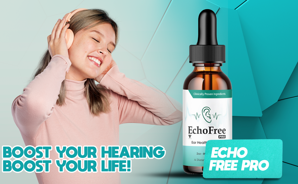(3 Pack) EchoFree Pro Liquid Drops, Echo Free Advanced Tinnitus Support ...