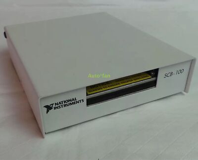 Pre-owned NI SCB-100 776990-01 Shielded I/O Junction Box | eBay