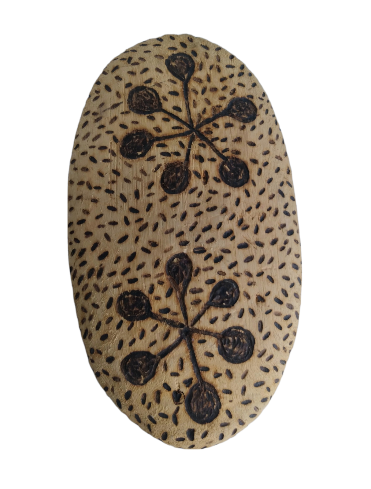 Australian Aboriginal Anmatyerr Artist Handmade Coolamon Platter Ti ...