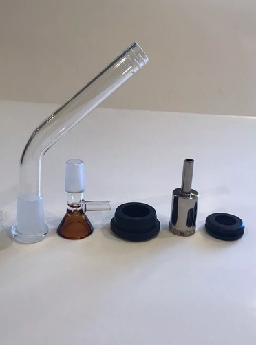 DIY Bong Kit 5” Inch 14mm 45 Degree Curved Downstem Glass Bowl Water ...