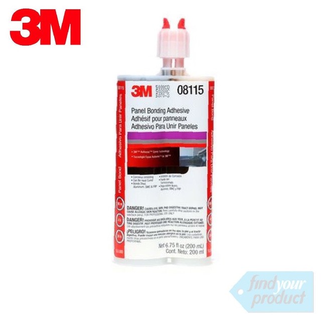 3M 08115 Panel Bond Adhesive Two-part Epoxy Part 3m8115 for sale online ...