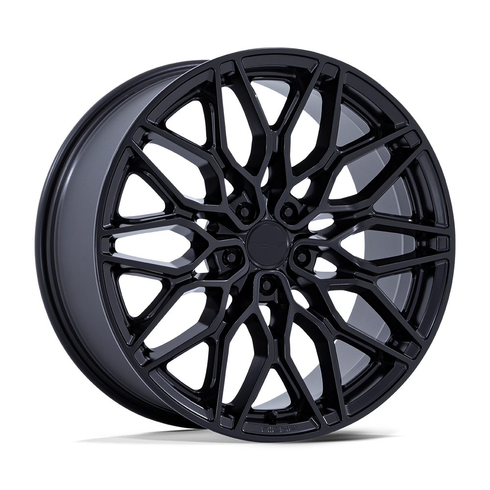 Set of 4 Niche NC277 CALABRIA 5 Wheels 22X9 5X115 MATTE BLACK 15MM | eBay